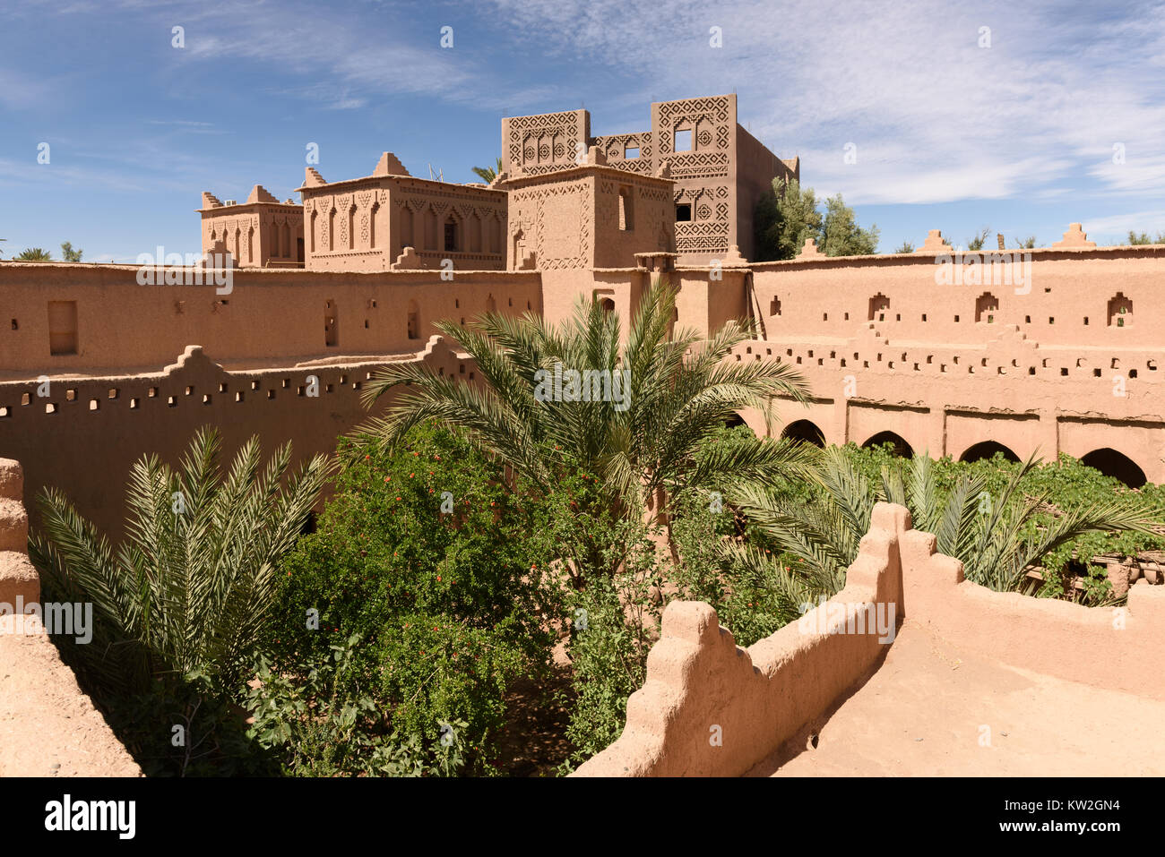 The ibeautiful Kasbah Amridil in Skoura oasis, Morocco Stock Photo - Alamy