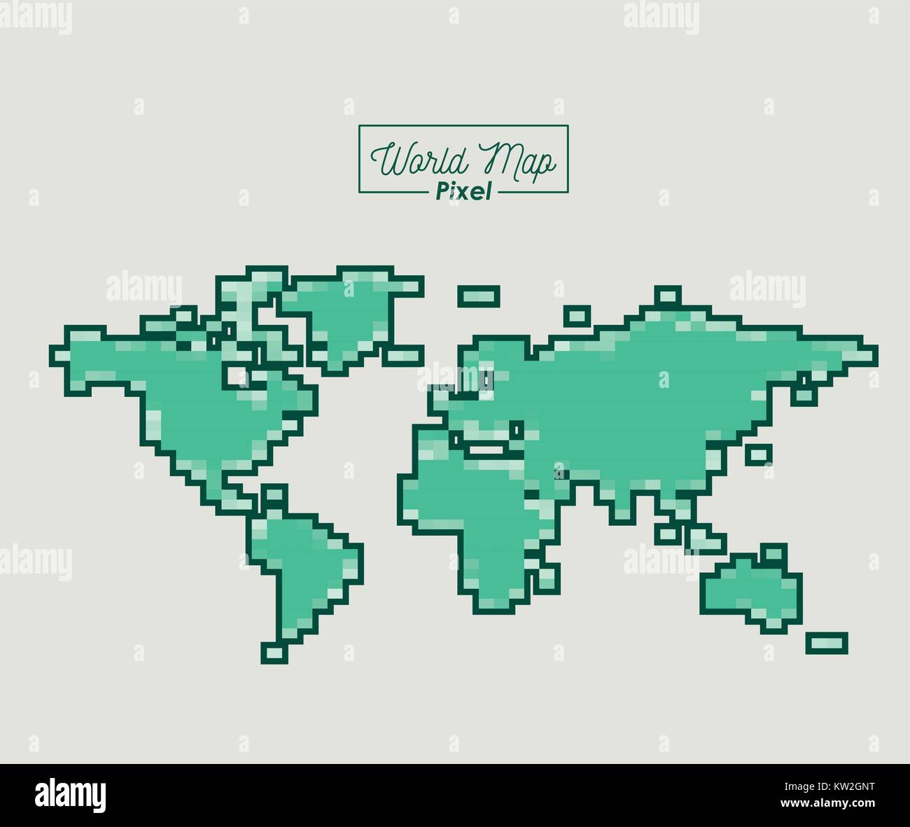 Pixel nation Stock Vector Images - Alamy