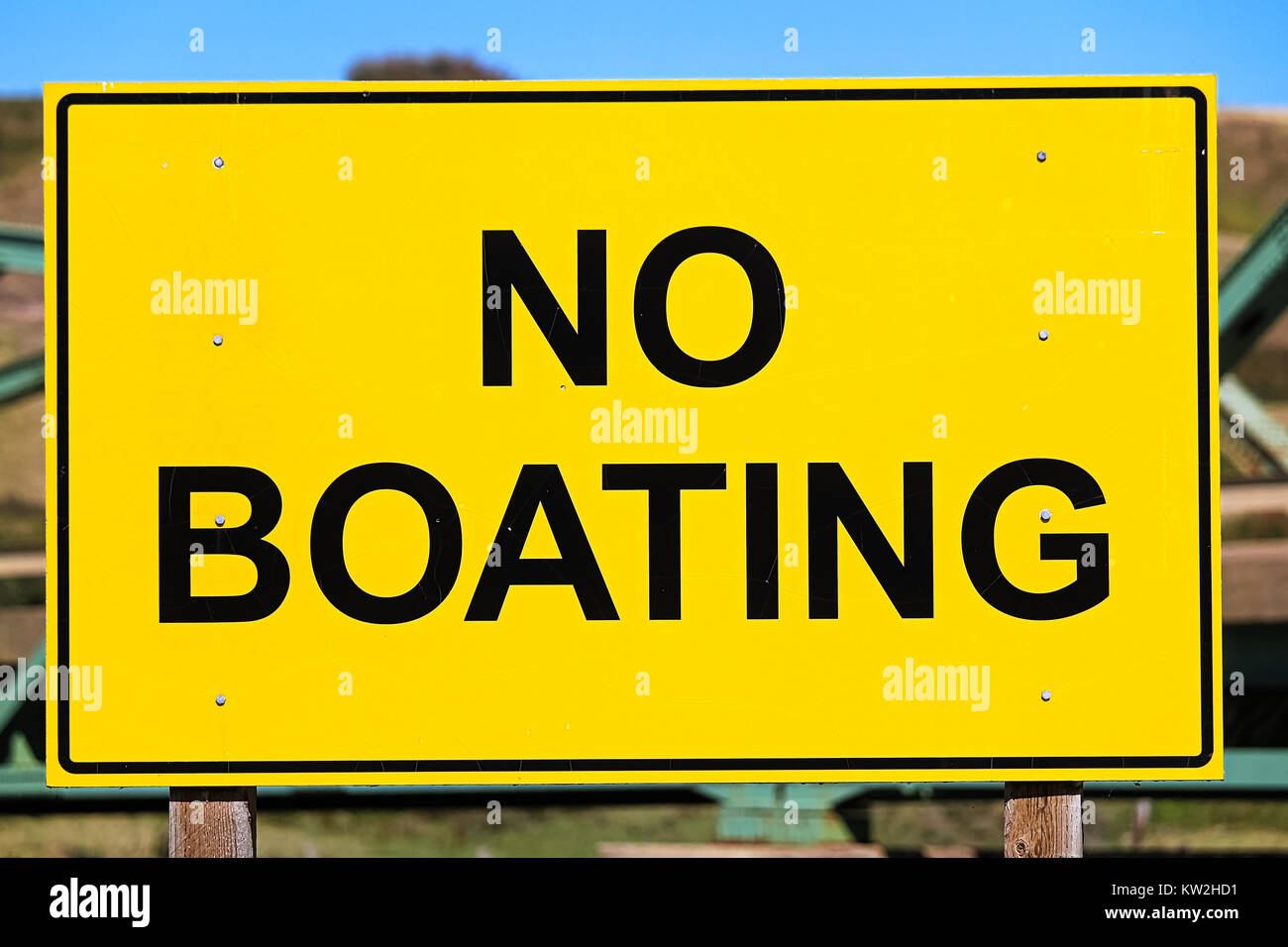Boating sign hi-res stock photography and images - Alamy
