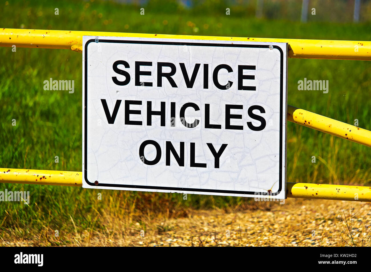 Authorized Vehicles Only Sign High Resolution Stock Photography and ...