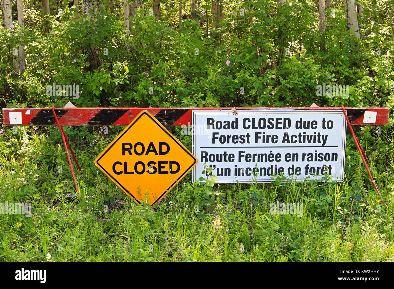Fire activity ahead sign hi-res stock photography and images - Alamy