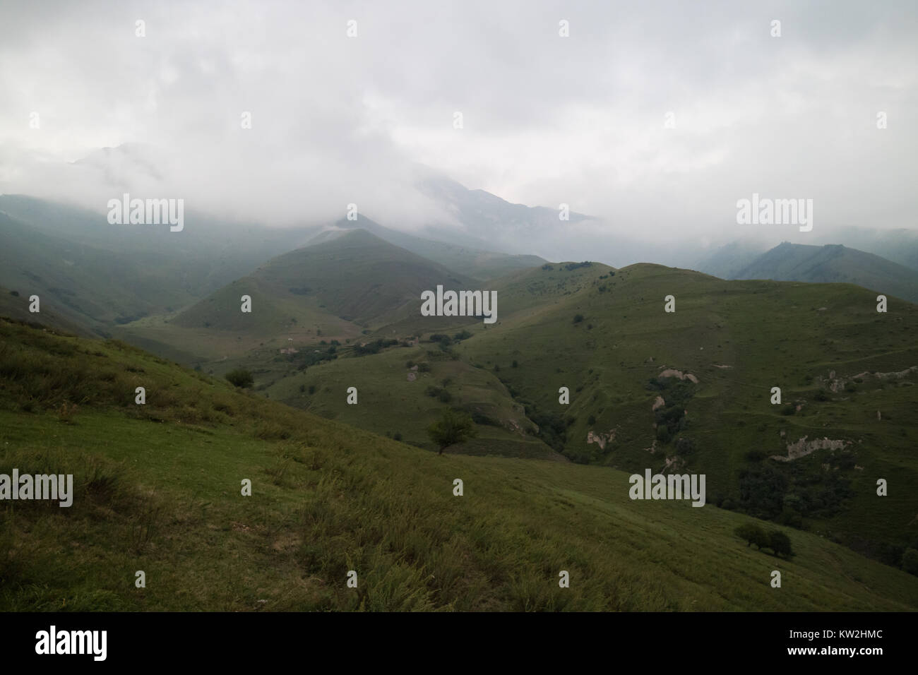 A night in Caucasian mountains of Ingushetia/Chechnya Stock Photo - Alamy