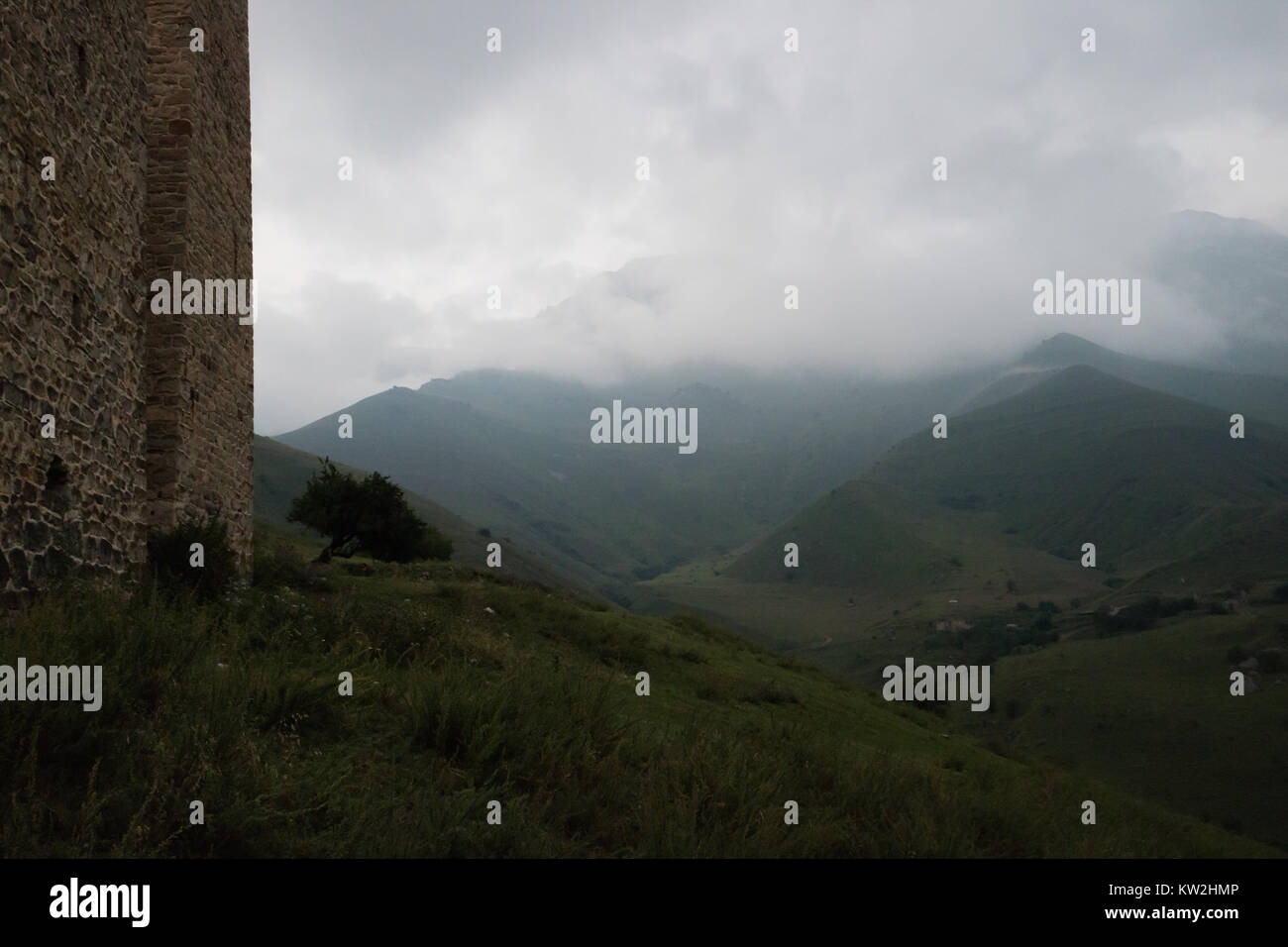 A night in Caucasian mountains of Ingushetia/Chechnya Stock Photo - Alamy