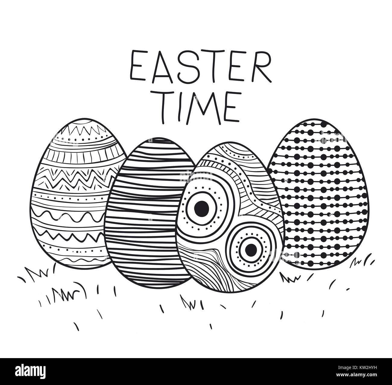 Traditional easter time symbol Stock Vector Images - Alamy