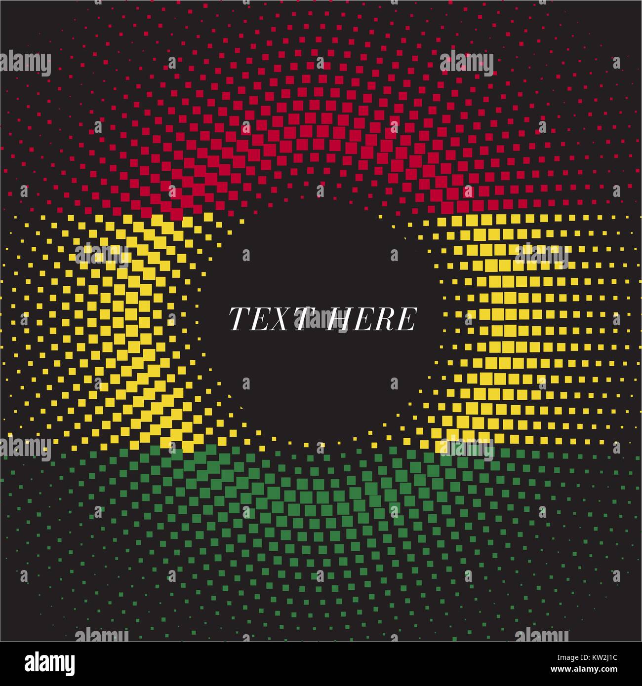 Half tone square round gradient template Bolivia flag Stock Vector ...