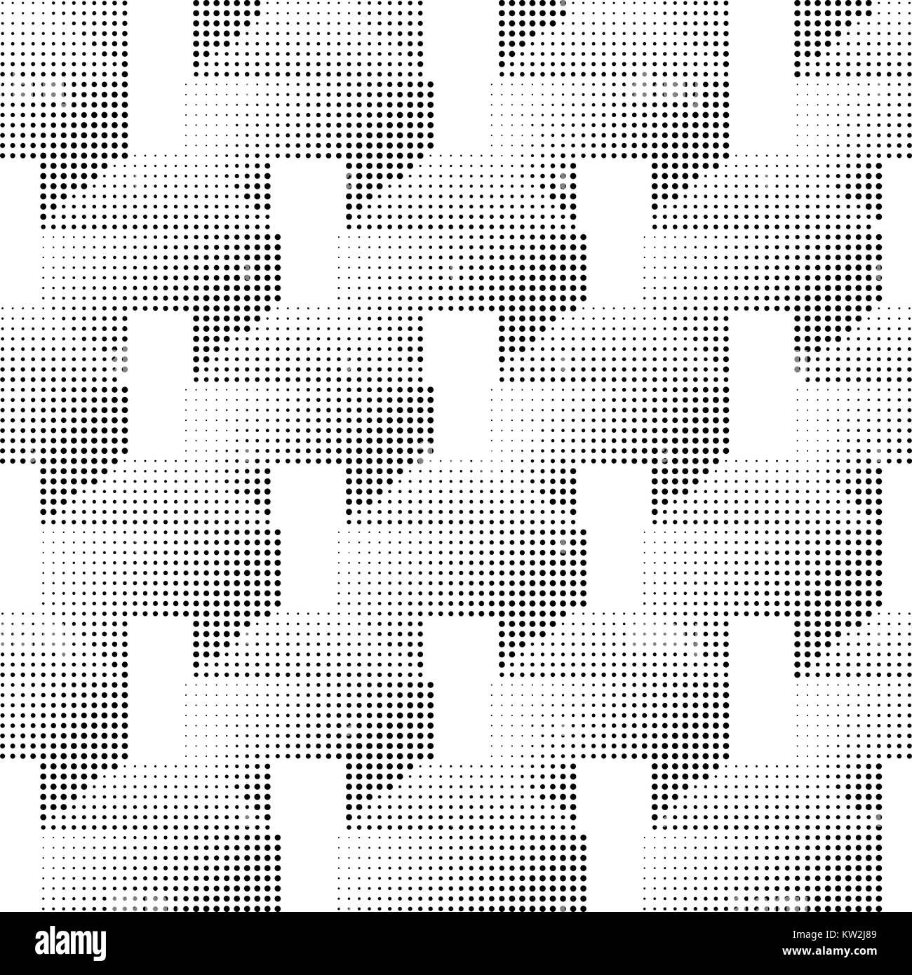 Half tone gradient seamless background 3D geometry polygon Stock Vector ...