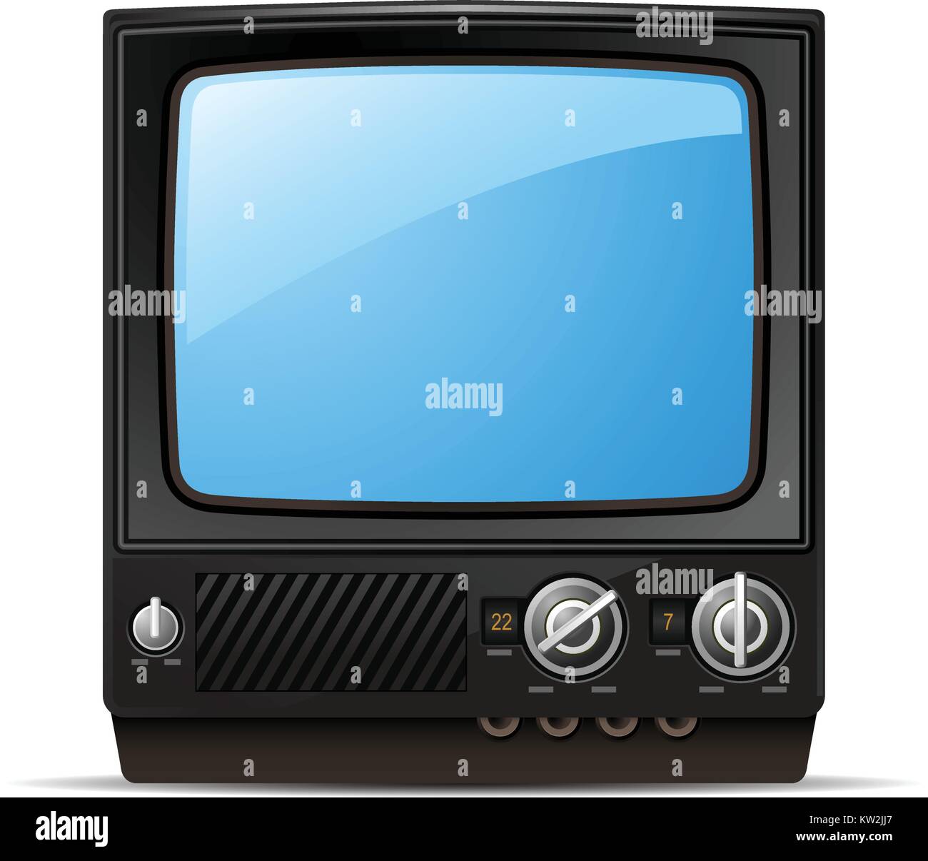 Crt Stock Vector Images - Alamy