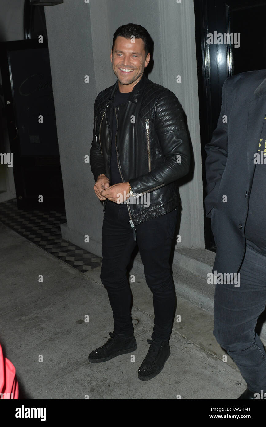 Mark Wright out for dinner at Craig's Restaurant. Featuring: Mark ...
