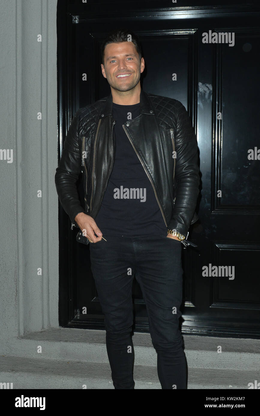 Mark Wright out for dinner at Craig's Restaurant. Featuring: Mark ...