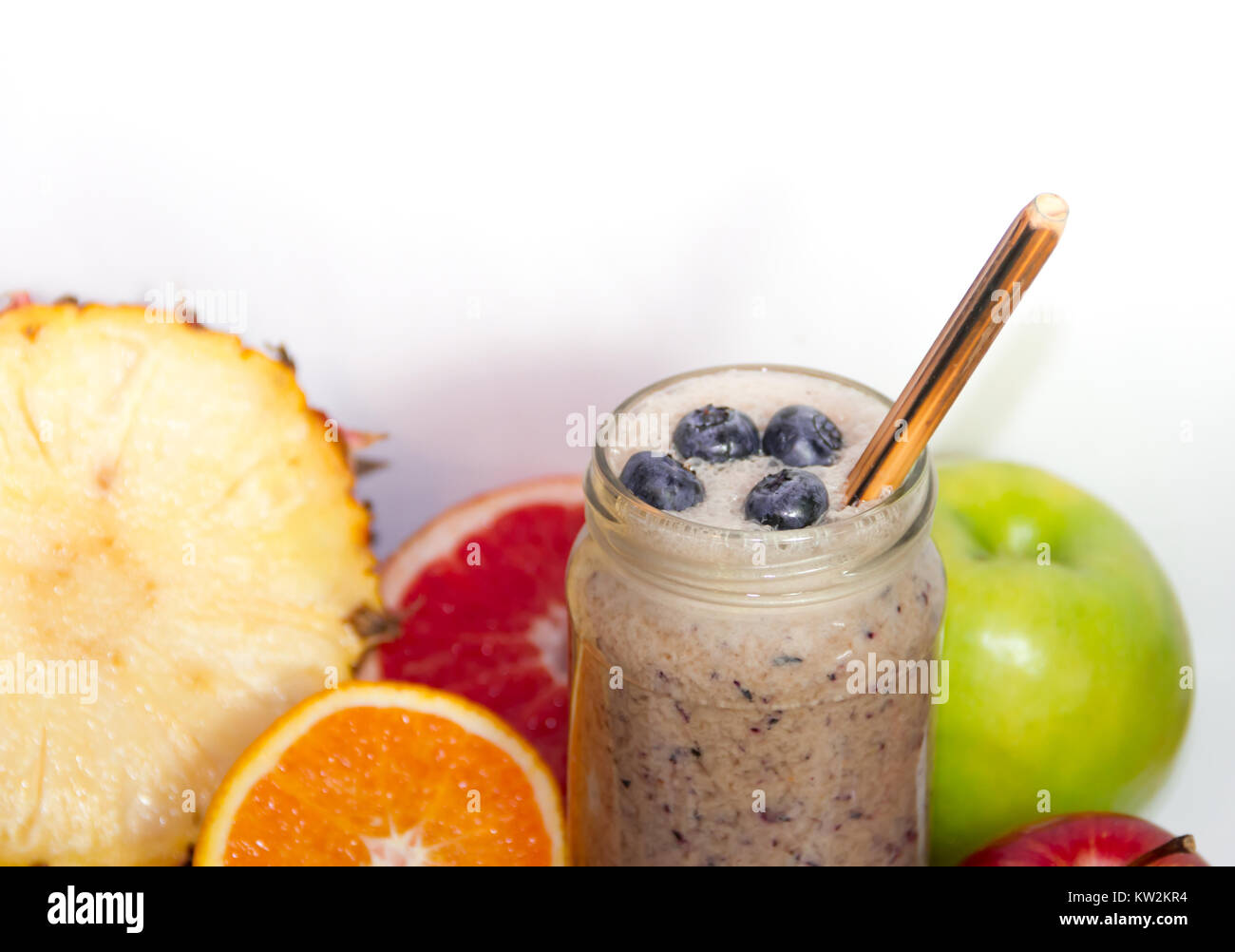 Dried and fresh fruit nuts and juices hi-res stock photography and ...