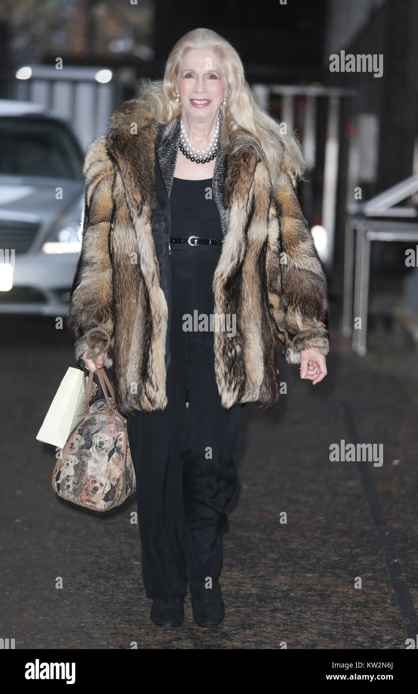 Lady Colin Campbell outside ITV Studios Featuring: Lady Colin Campbell ...