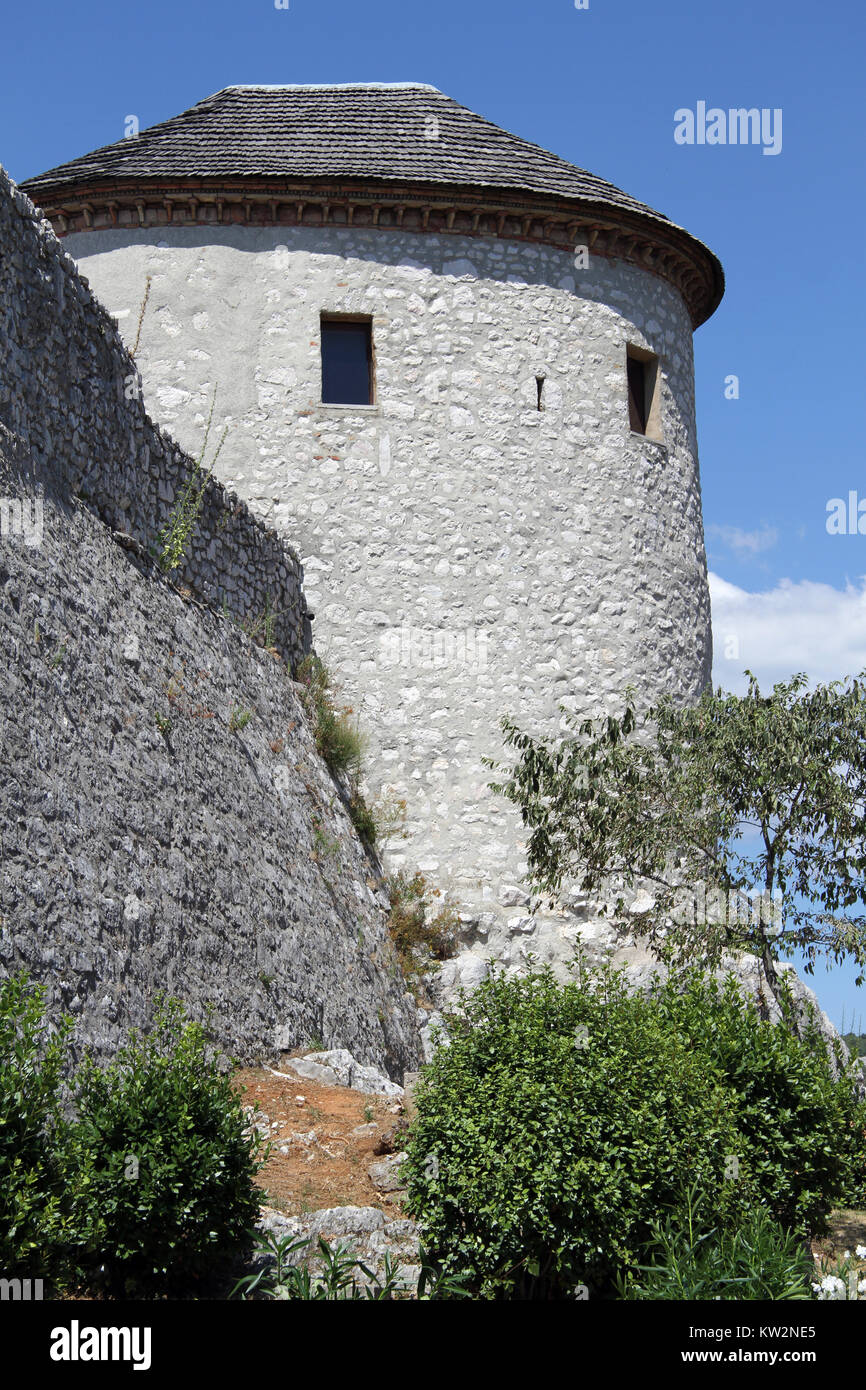 Tower of Trsat castle in Rijeka, Croatia Stock Photo - Alamy