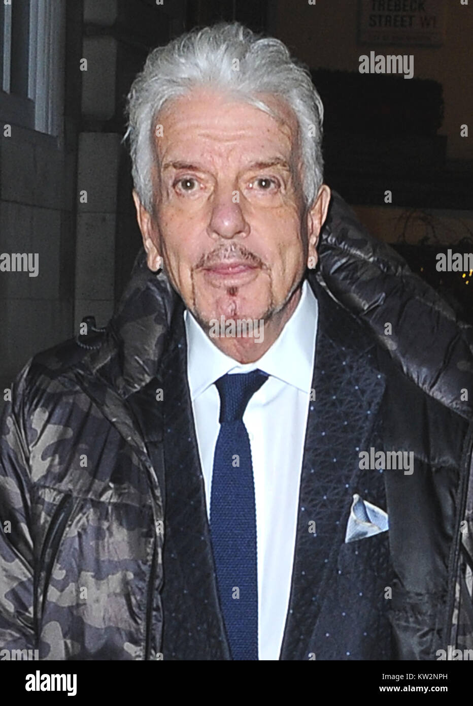 Celebrities out and about in Mayfair Featuring: Nicholas Haslam Where ...