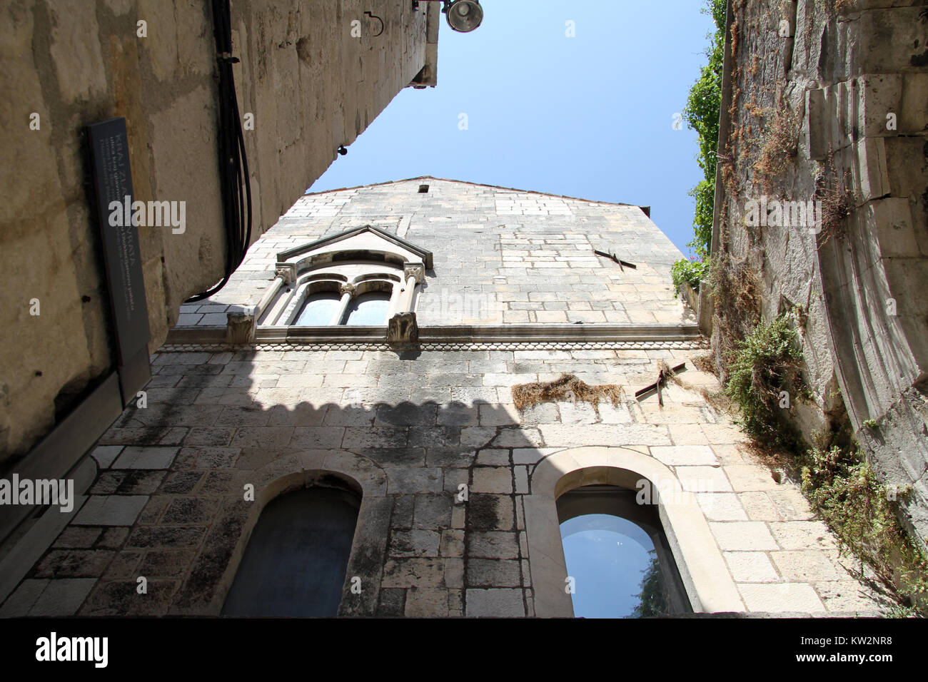Church in the center of Split, Croatia Stock Photo - Alamy