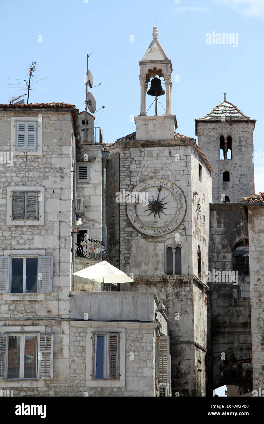 Old stone church in Split, Croatia Stock Photo - Alamy
