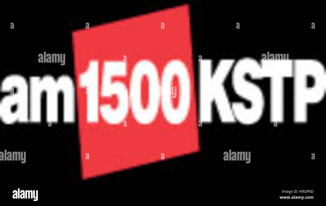 The logo of KSTP AM, a radio station based in the United States ...