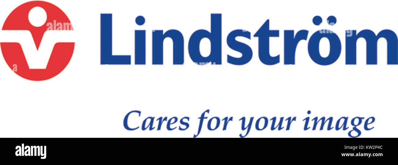 Lindstrom logo slogan Stock Photo - Alamy