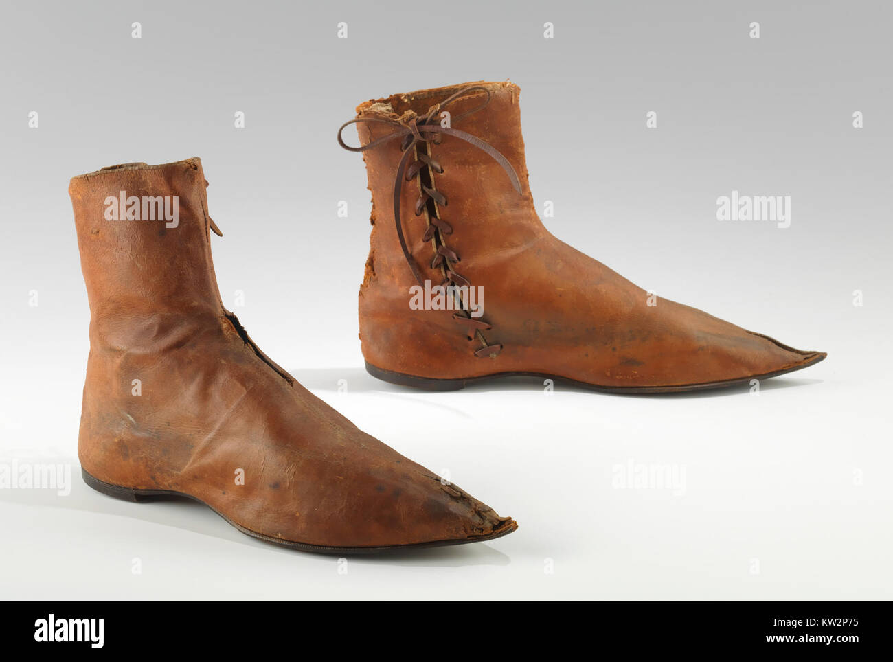 This pair of boots, cataloged by the Metropolitan Museum of Art ...