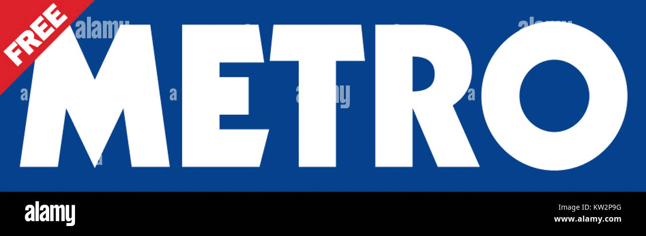 Metro UK Logo Stock Photo - Alamy