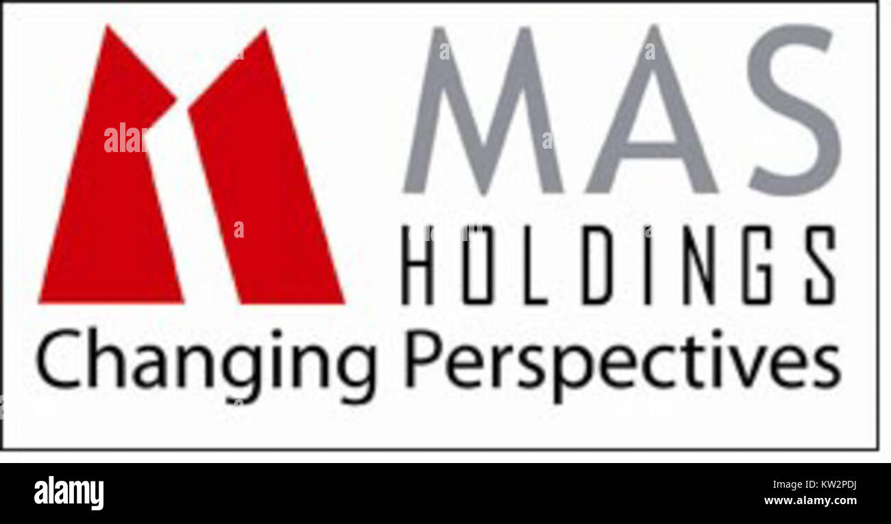 The MAS Holdings logo designed by Pasan Indeewara, representing the ...