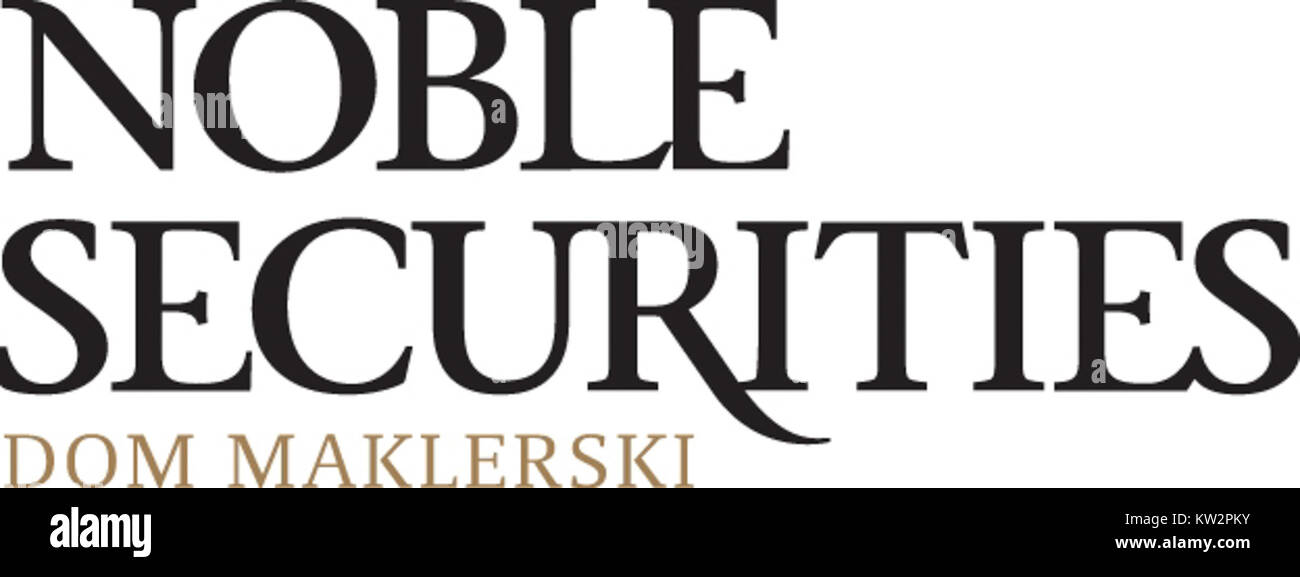 Noble Securities logo Stock Photo - Alamy
