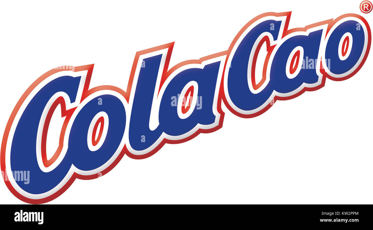 The logo of Cola Cao, a popular Spanish chocolate powder brand known ...
