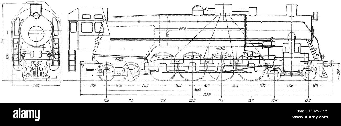 Passenger trains steam locomotive Black and White Stock Photos & Images ...