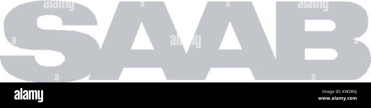 The Saab wordmark is a graphic representation of the Swedish automobile ...