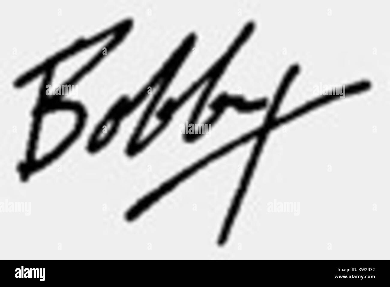 An image of a document bearing the signature of Ferdinand von Schill, a ...