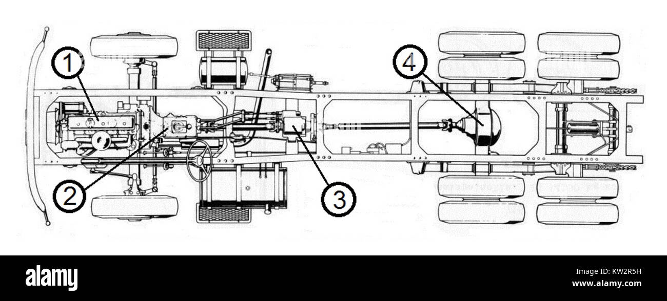 Drivetrain illustration Cut Out Stock Images & Pictures - Alamy