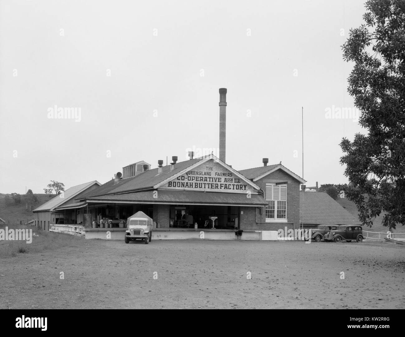 Butter Factory Black and White Stock Photos & Images - Alamy