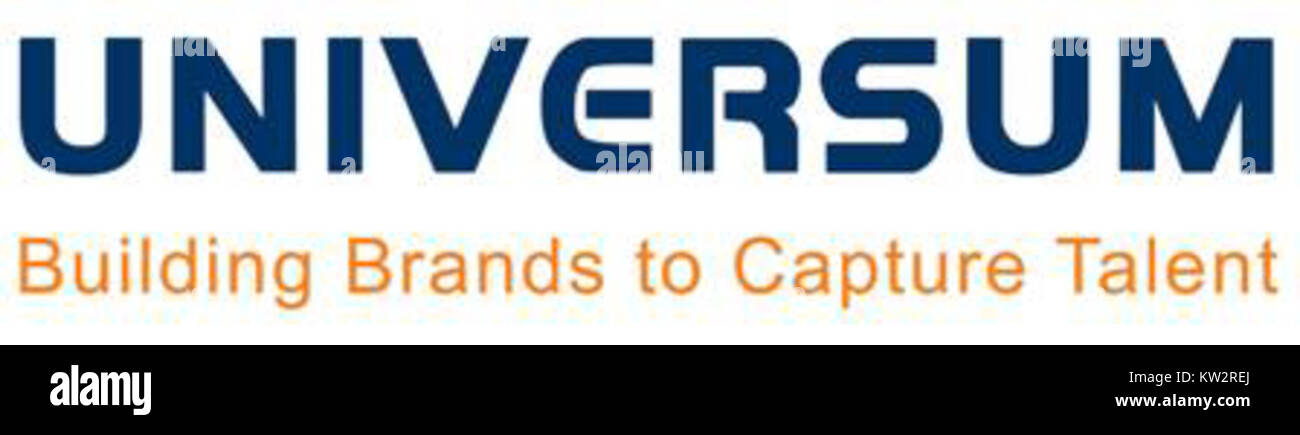 The Universum logo in CMYK color format, representing the brand's ...