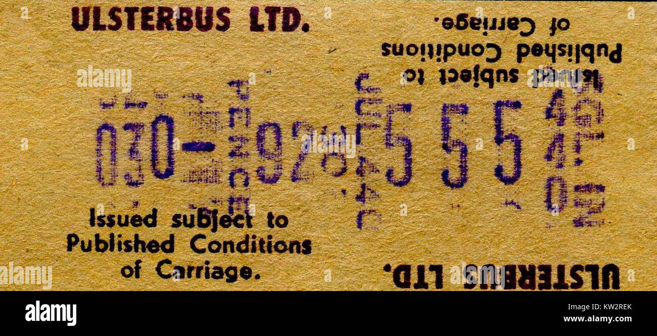 Ulsterbus hi-res stock photography and images - Alamy