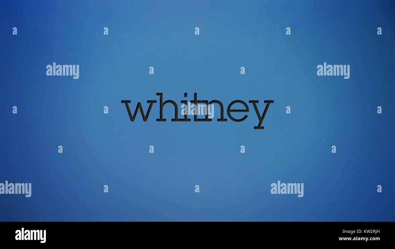 The Whitney intro logo refers to the introductory logo used by the ...