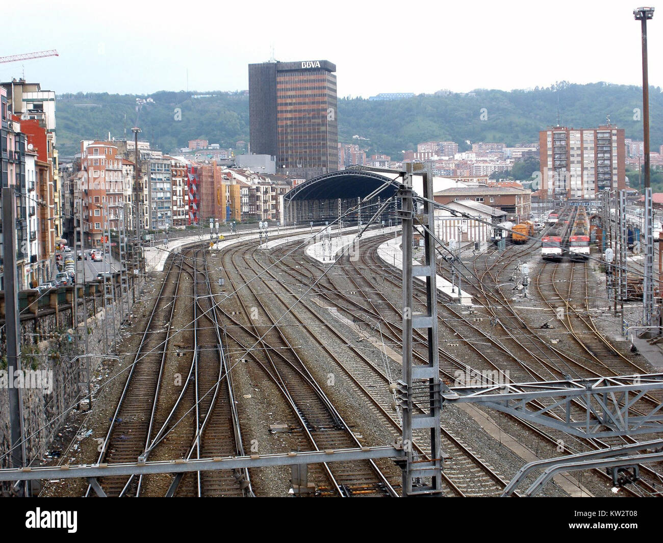 Bilbao's Estación de Abando is a major railway station located in the ...