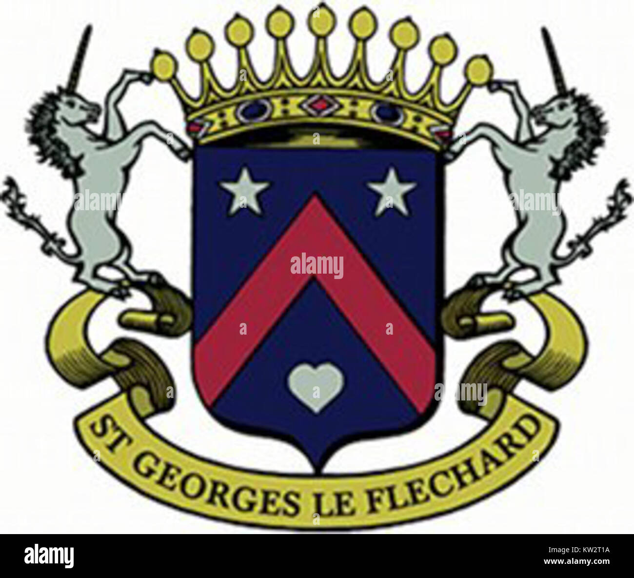 The Blason of Saint-Georges-le-Flechard is a historical coat of arms representing the town. The ...