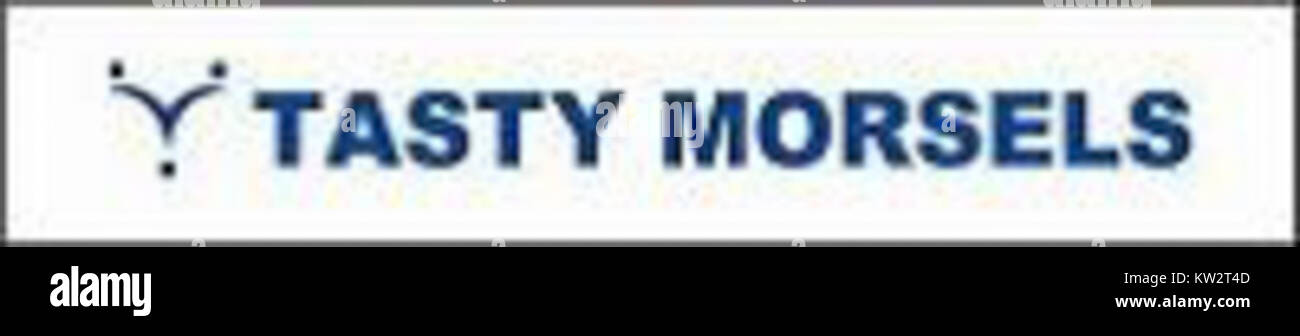 This is the logo for a brand or business called 'Tasty Morsels', likely ...
