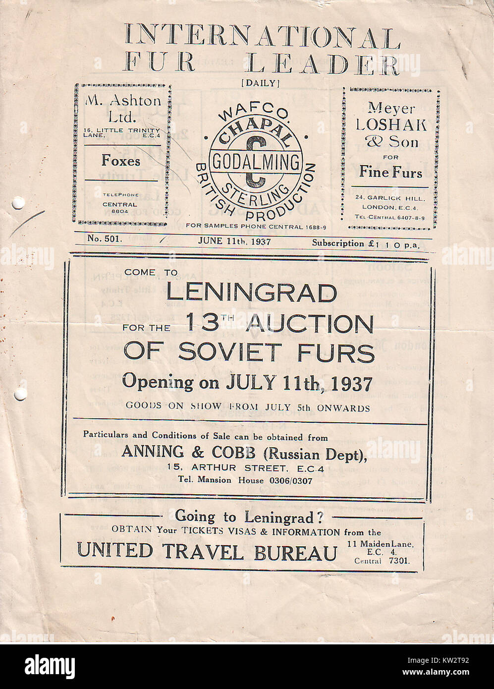 London 1937 hi-res stock photography and images - Alamy