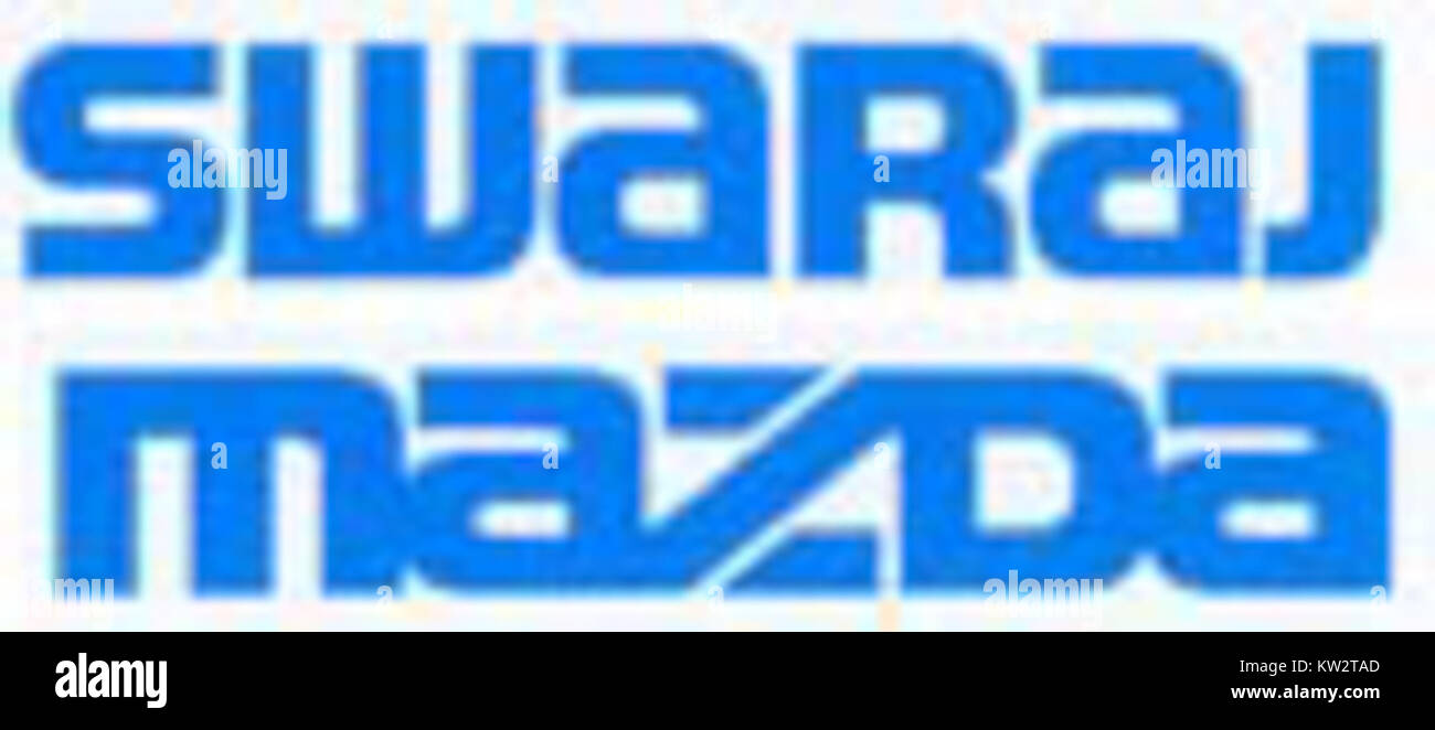 Swaraz Mazda Logo Stock Photo - Alamy