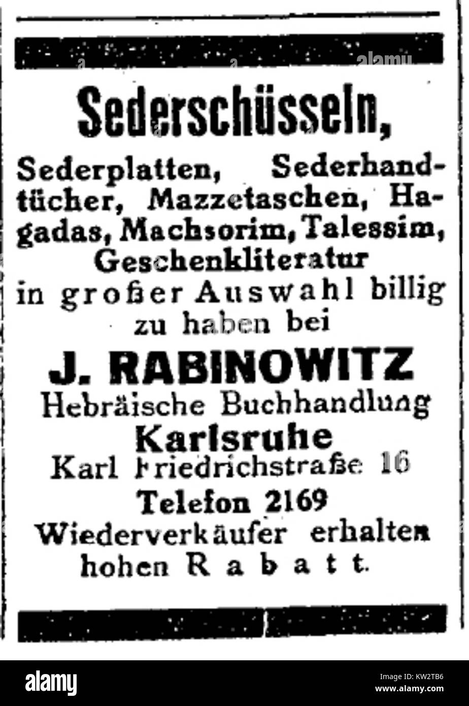 This 1925 advertisement, published in an Israeli newspaper, features ...