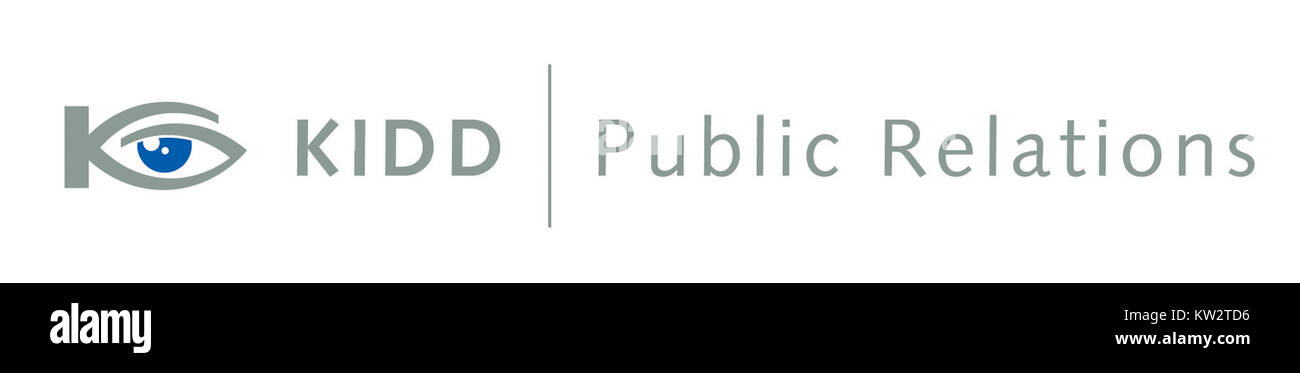Kidd PR logo 4CP Stock Photo - Alamy