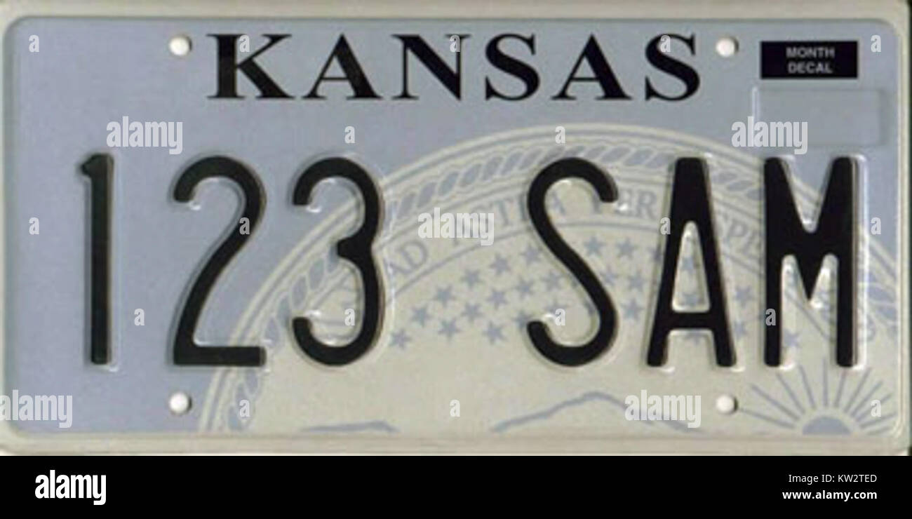 Vehicle identification registration number plate state plate hi-res ...