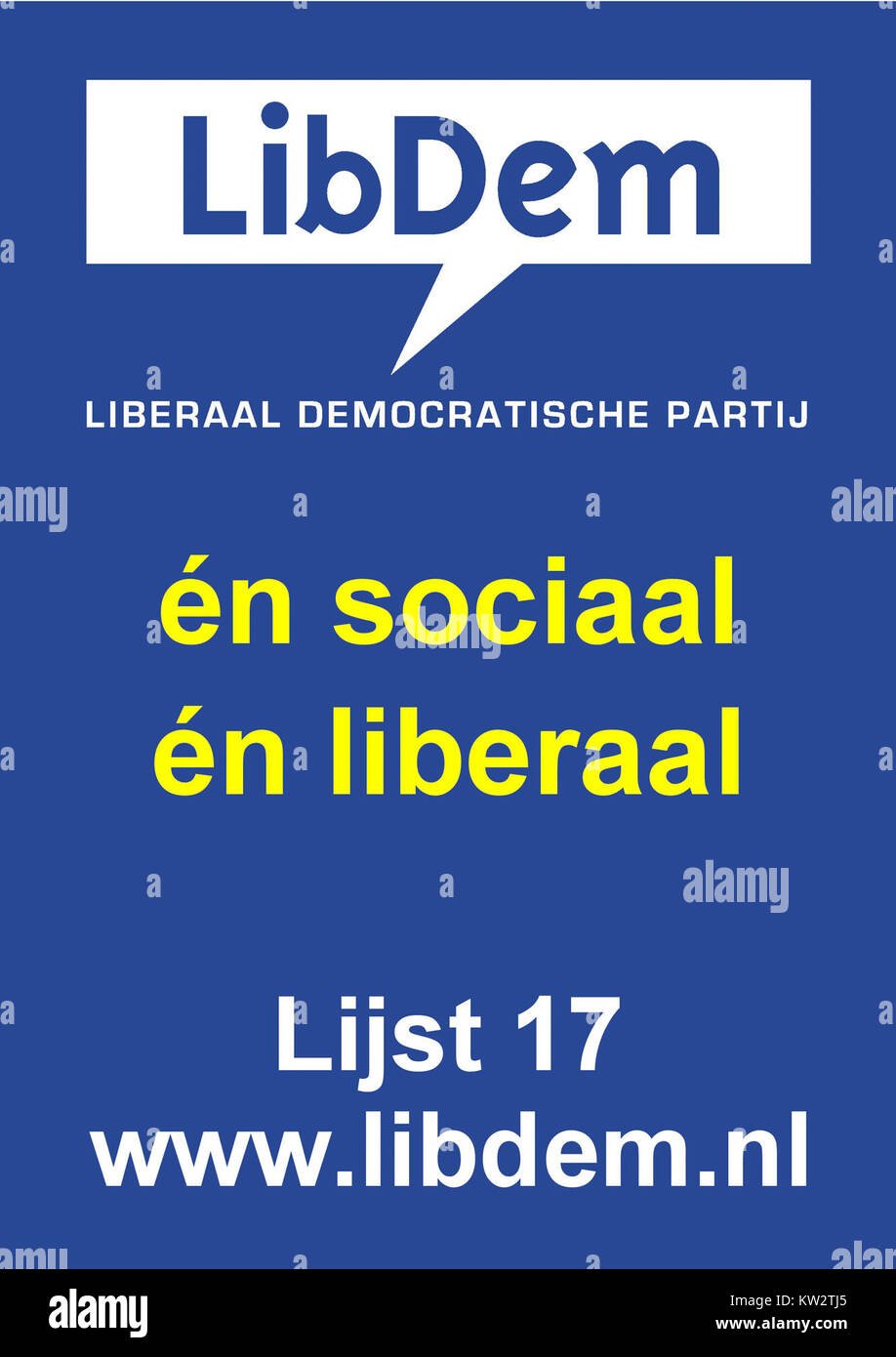 This political poster from 2012 represents the Liberal Democrats ...