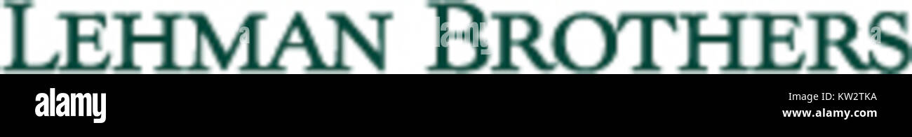 The logo of Lehman Brothers, a global investment bank that was once a ...