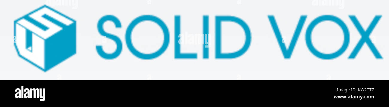 The logo of SOLID VOX represents a music production company known for its work in the audio and ...