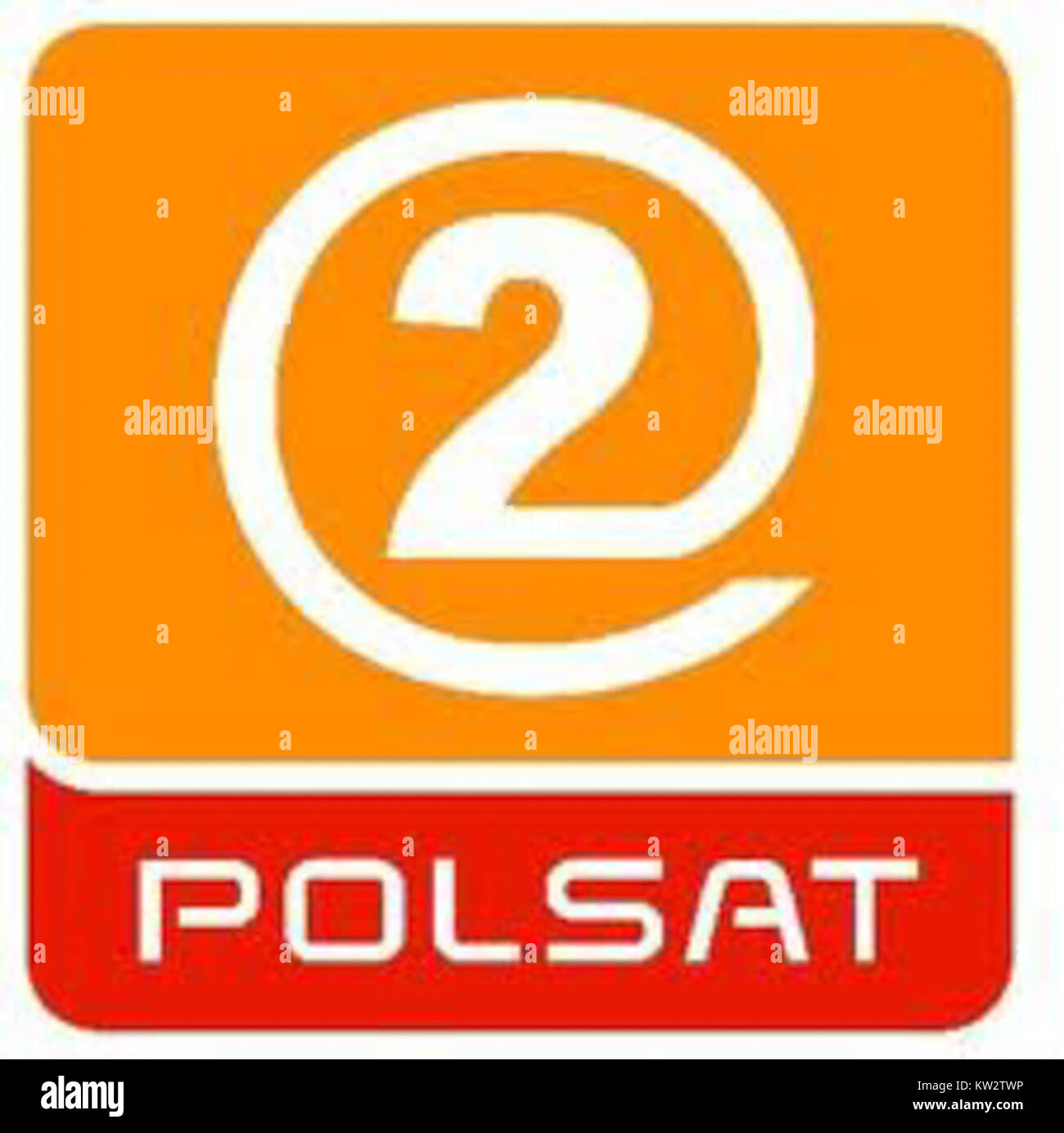 Logo Polsat 2 Stock Photo - Alamy