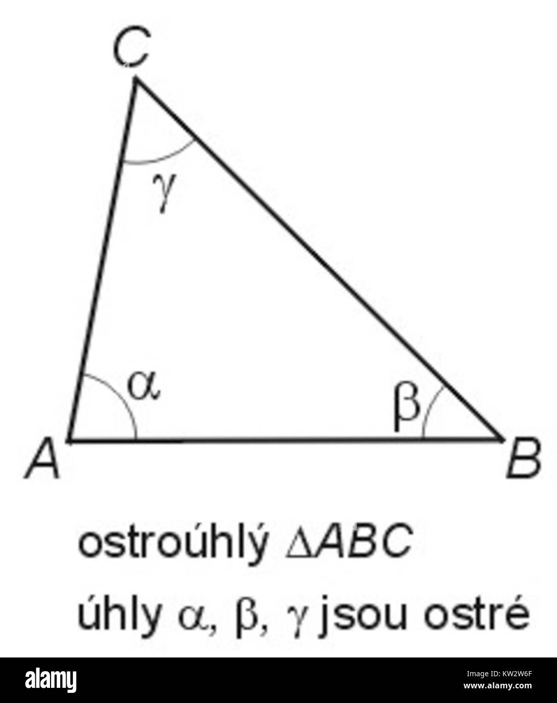 Ostrouhly Trojuhelnik refers to a triangular formation or structure ...
