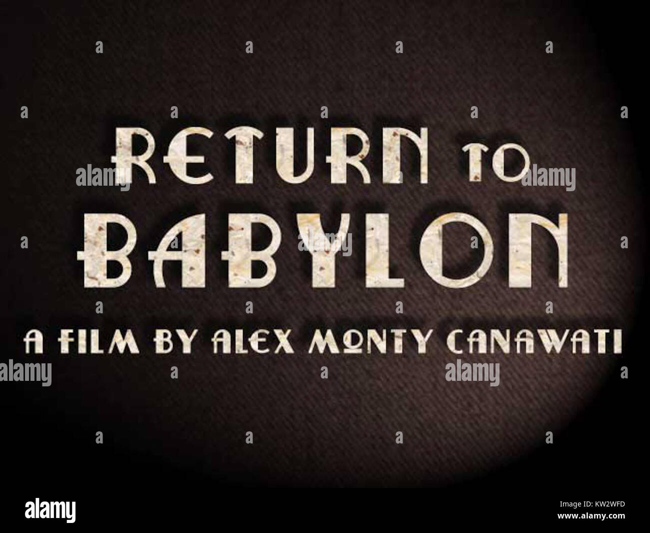 Return to Babylon is a 1927 silent film that explores the Hollywood ...