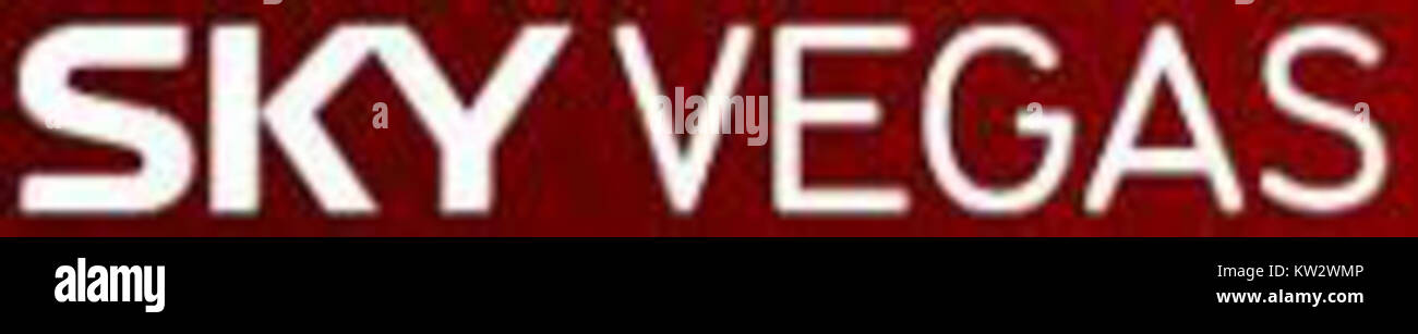 Graphic design of the Sky Vegas logo, representing the branding of the ...