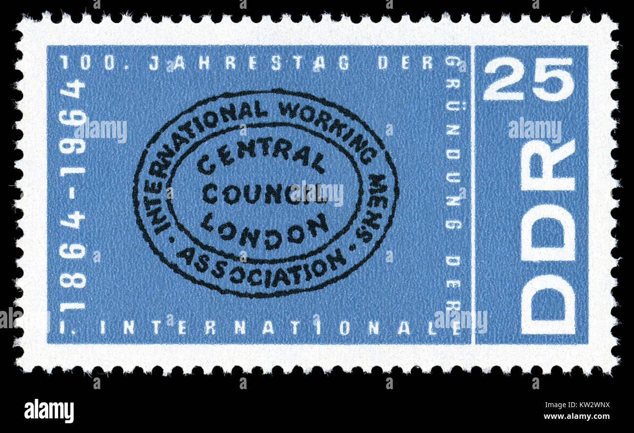 This stamp from East Germany (DDR) in 1964, MiNr 1055, features ...